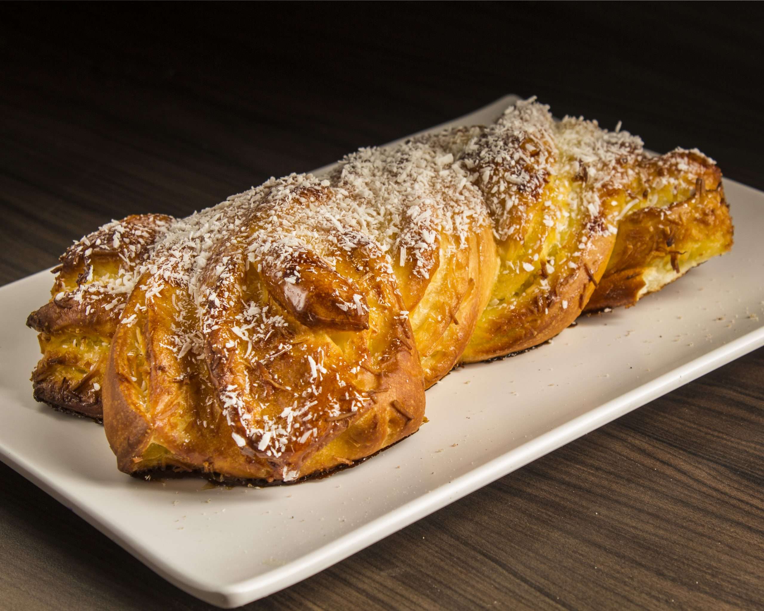 Rosca Rainha de Coco - Padaria Brasileira - Padaria Brasileira