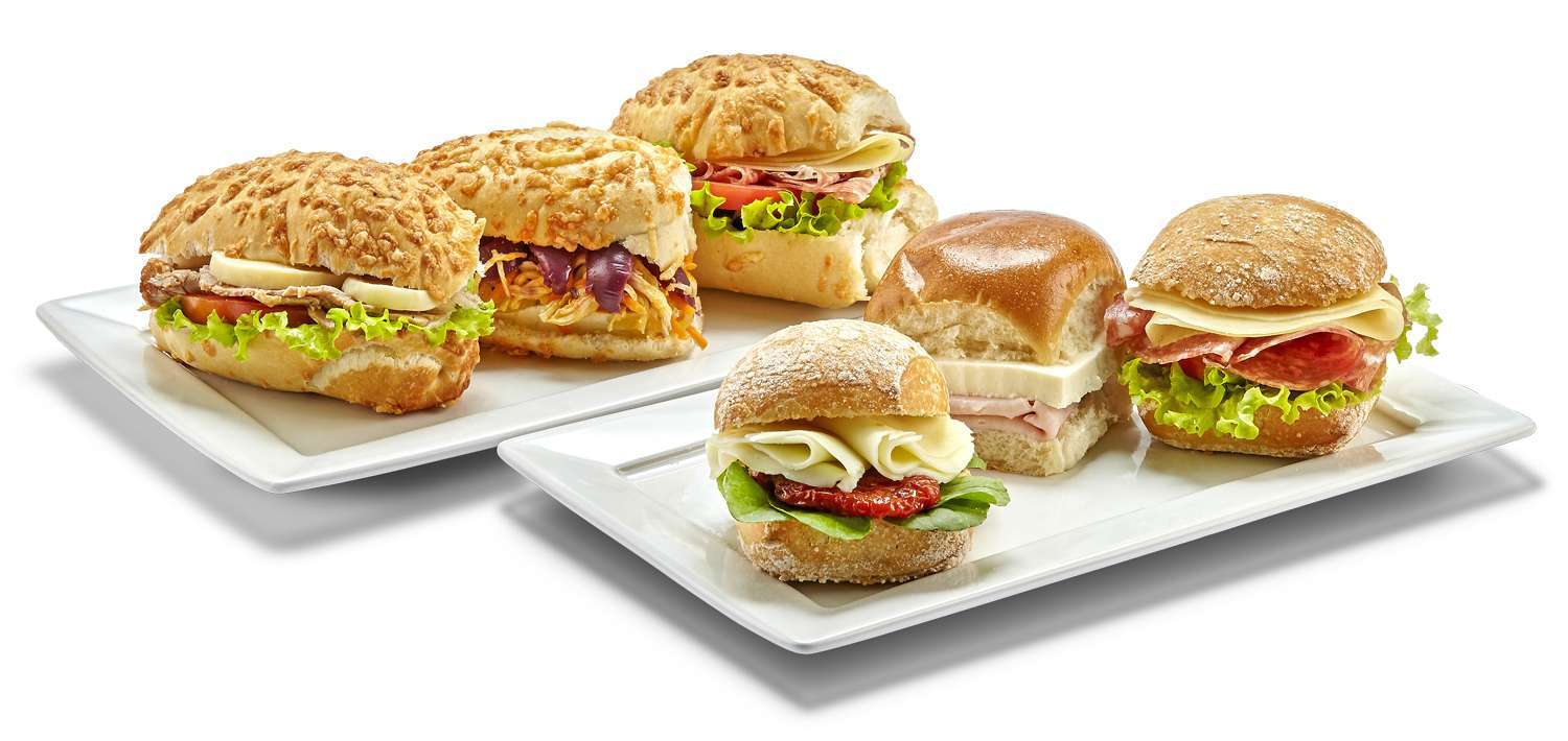 Minilanche na Ciabatta - Padaria Brasileira - Padaria Brasileira